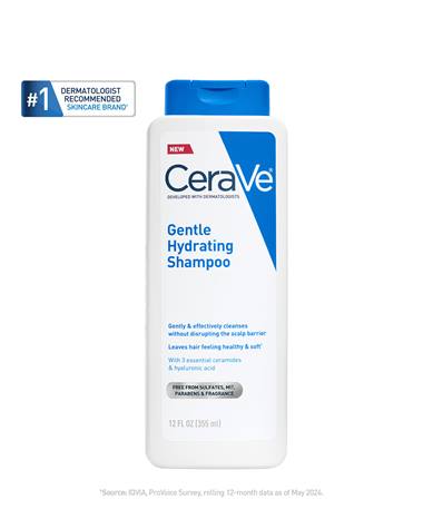 Gentle Ceramide Shampoos for All Hair Types | CeraVe