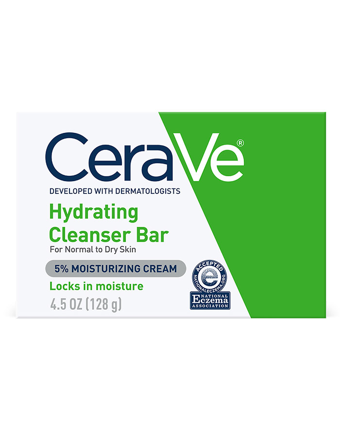 Hydrating Cleanser Bar | Mild Soap-Free Cleansing Bar | CeraVe