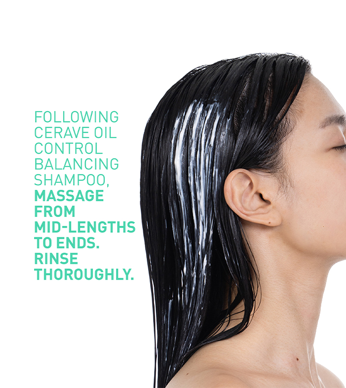 Oil Control Balancing Conditioner for greasy, oil-prone hair | CeraVe