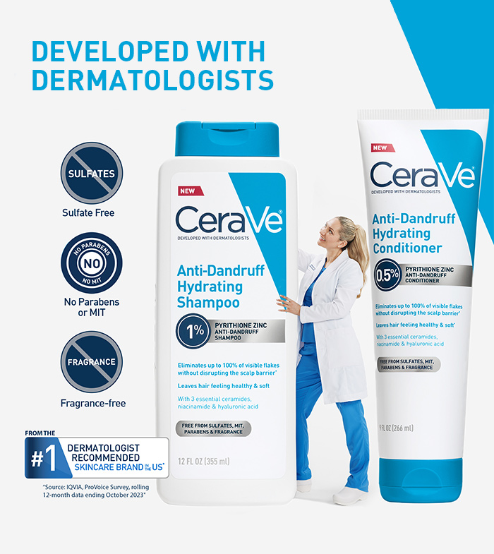 Anti-Dandruff Hydrating Conditioner for All Hair Types | CeraVe