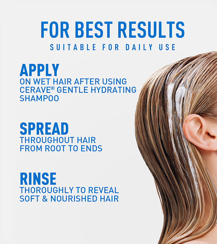 Gentle Hydrating Conditioner | Fragrance-Free Conditioner | CeraVe