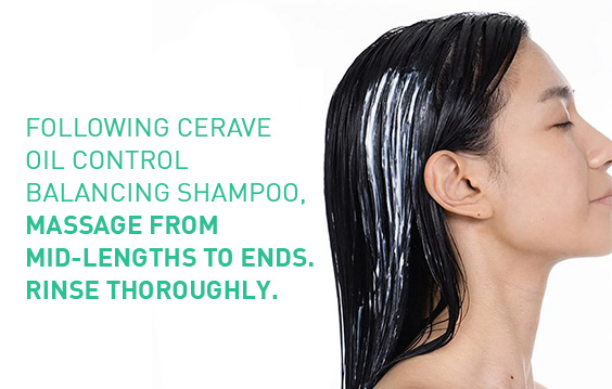 Oil Control Balancing Conditioner for greasy, oil-prone hair | CeraVe