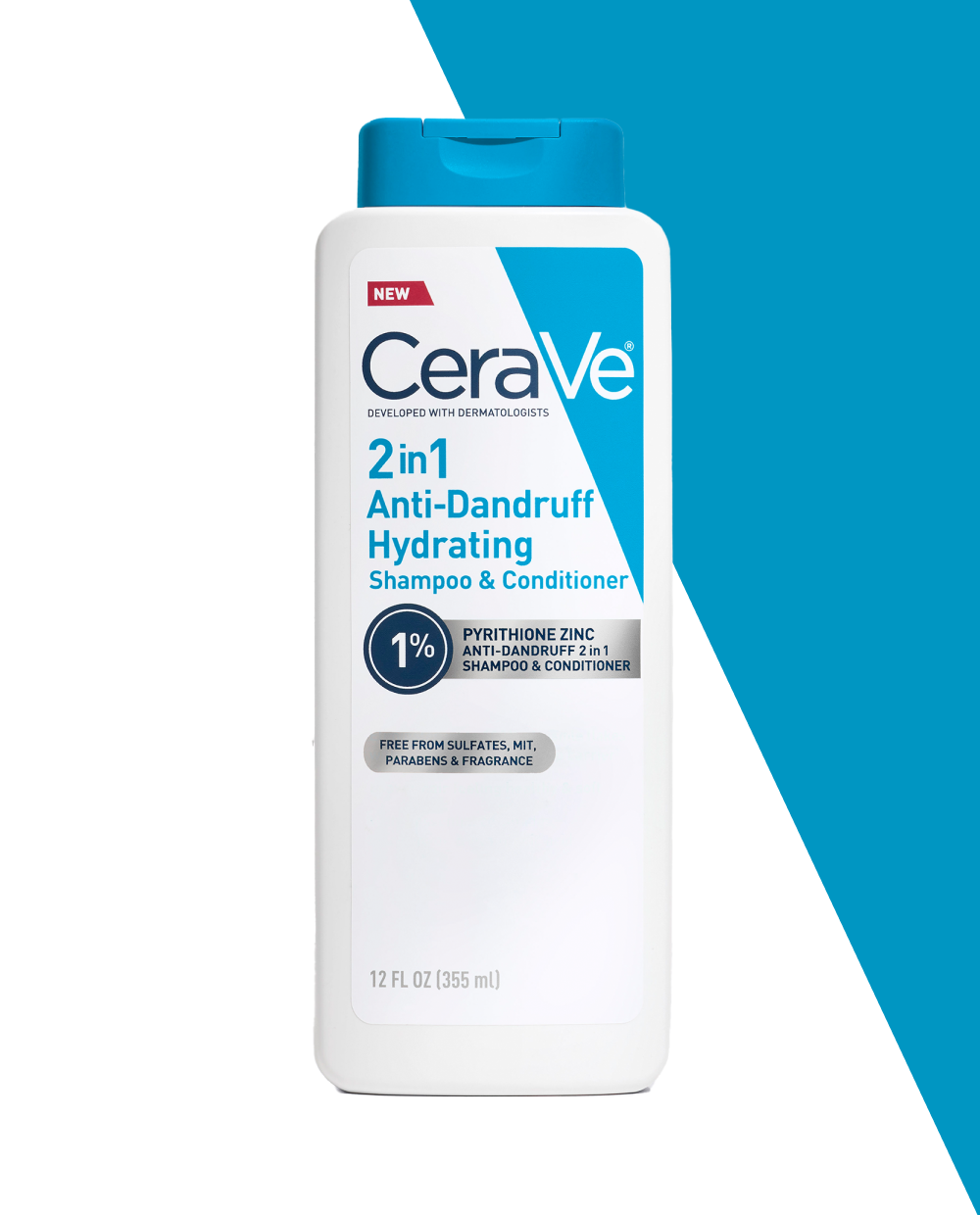Anti-Dandruff Hydrating Shampoo For All Hair Types | CeraVe