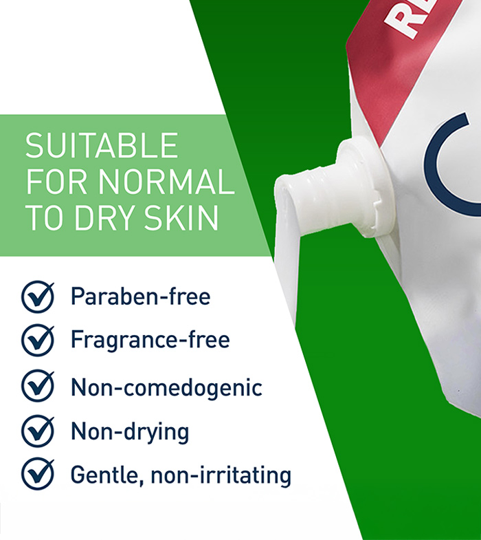 Hydrating Facial Cleanser Refill Pouch | Cerave