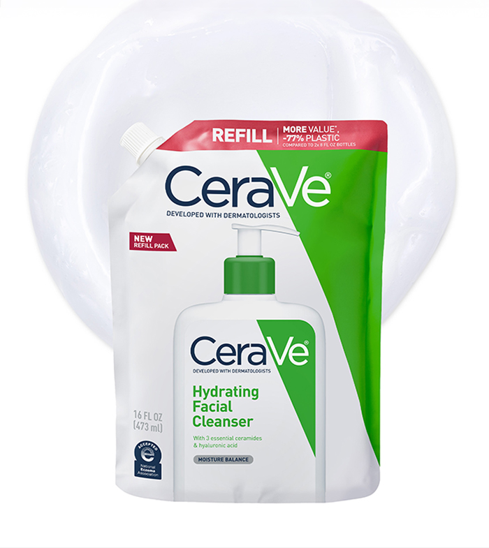 Hydrating Facial Cleanser Refill Pouch | Cerave