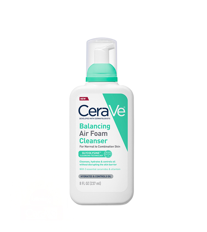 Foam Cleanser for Combination Skin | CeraVe Balancing Air Foam Facial ...