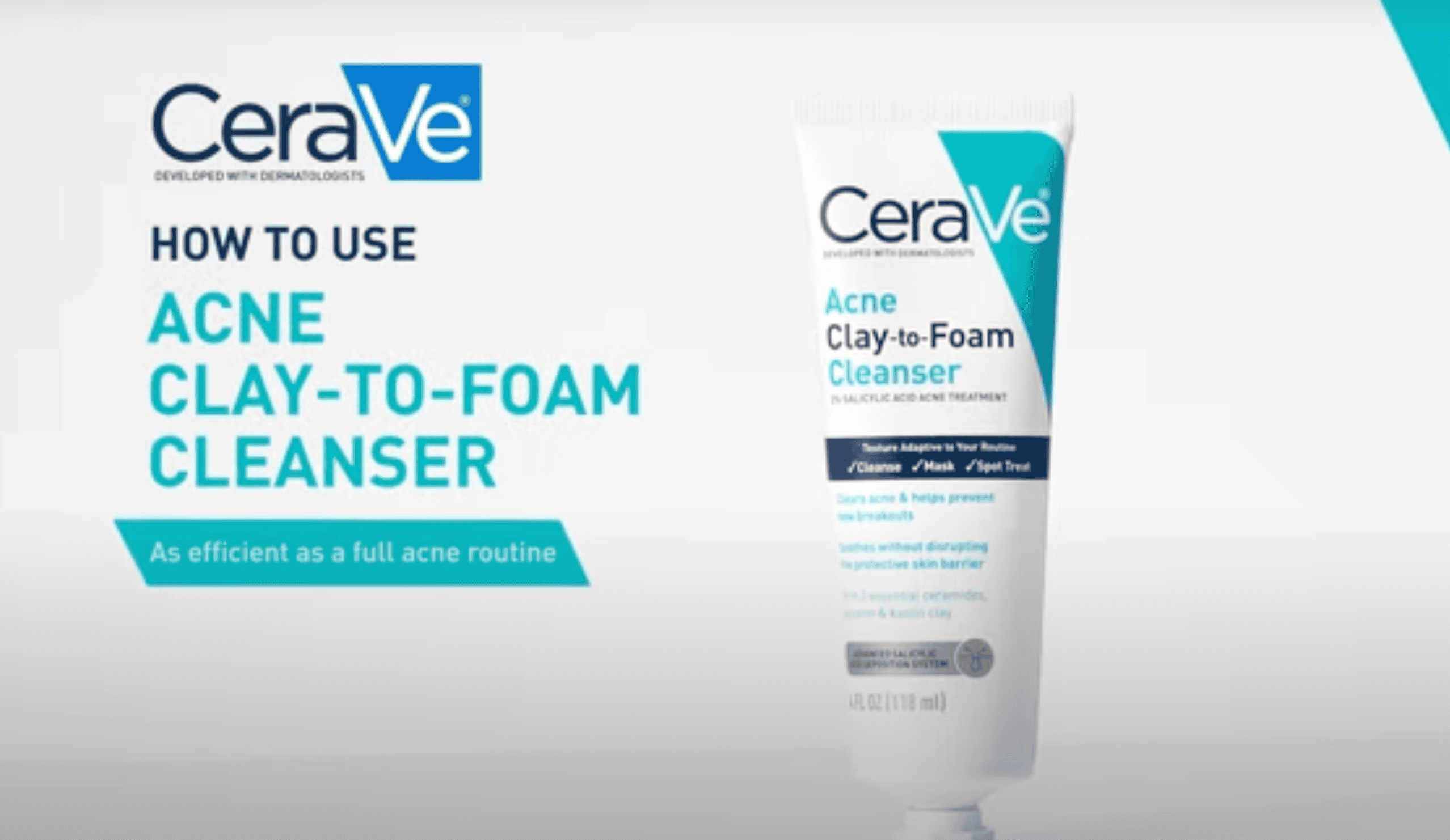 Clay to Foam Cleanser | CeraVe