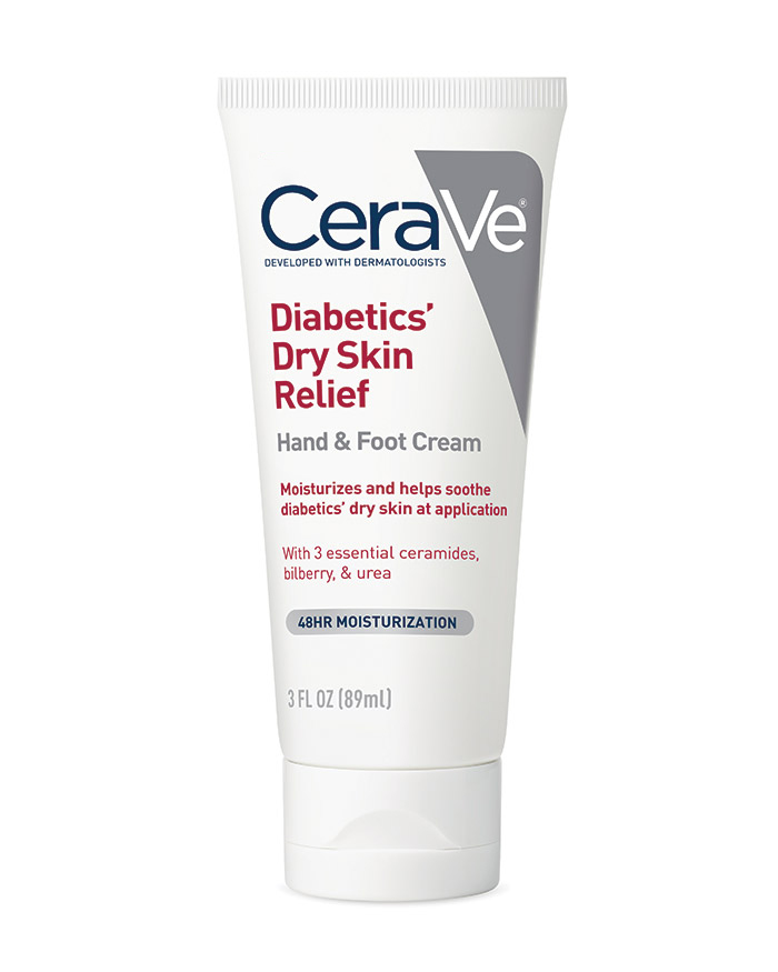 Diabetics’ Dry Skin Relief Moisturizing Cream | CeraVe