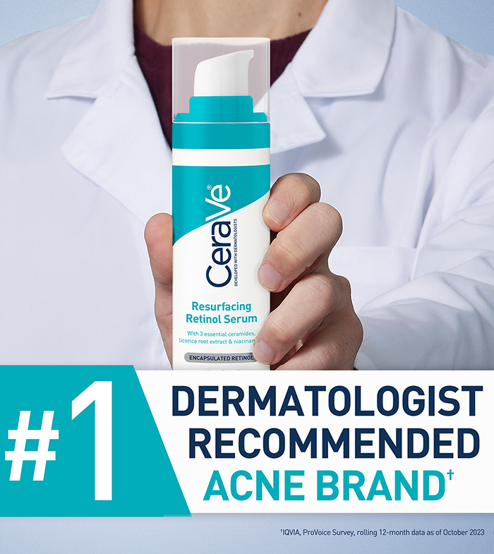 Resurfacing Retinol Serum | Post-Acne Marks Treatment | CeraVe