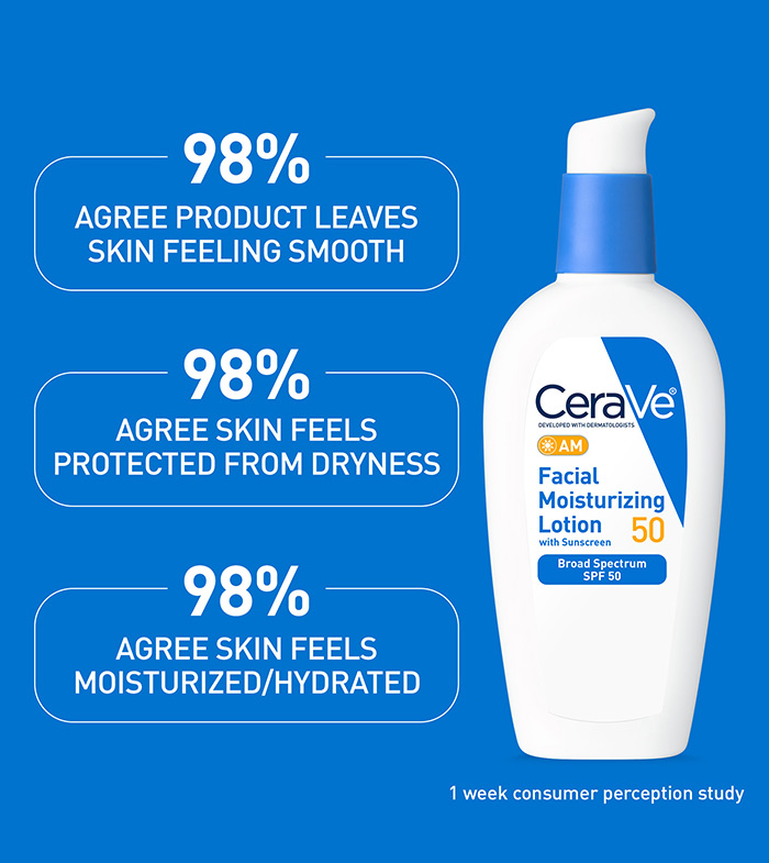 AM Facial Moisturizing Lotion SPF 50 | CeraVe