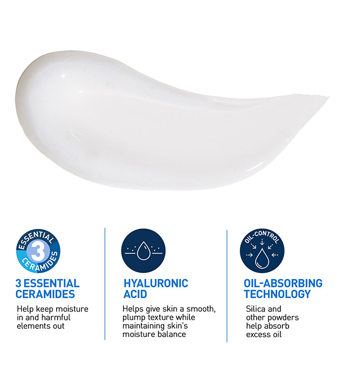 Oil Control Gel-Cream Moisturizer for Oily Skin | CeraVe