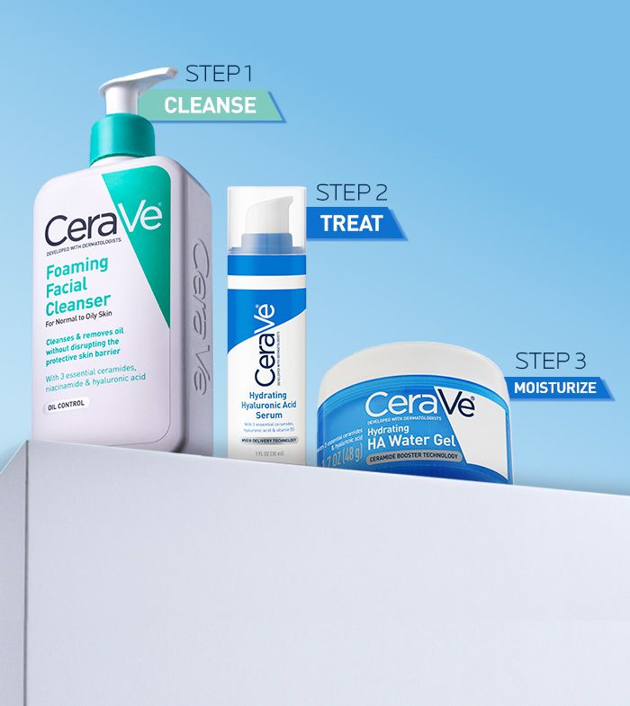 CeraVe Hydrating Hyaluronic Acid Water Gel Face Moisturizer | CeraVe